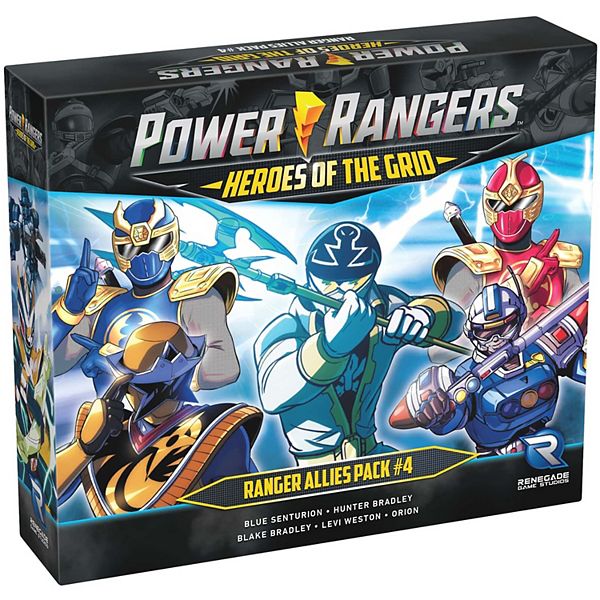 Power Rangers: Heroes Of The Grid: Allies Pack #4 Expansion Roleplaying ...