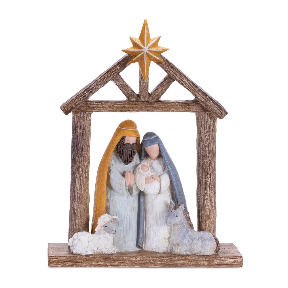 Melrose Modern Nativity Arch Table Decor