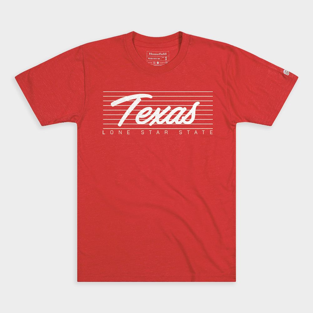 Men's Homefield Texas Script T-Shirt