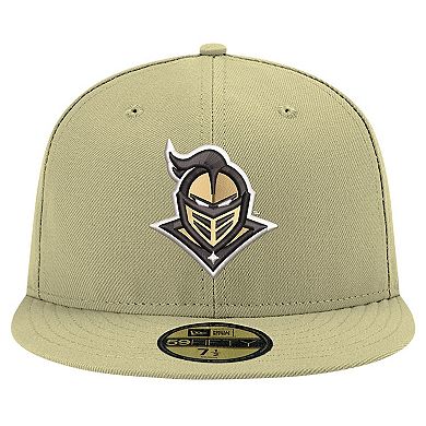 Men's New Era Gold UCF Knights 59FIFTY Fitted Hat