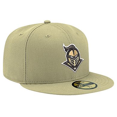 Men's New Era Gold UCF Knights 59FIFTY Fitted Hat