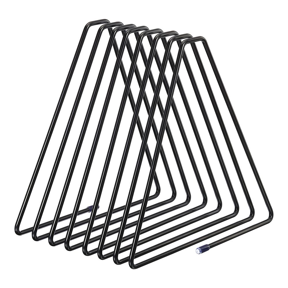 Triangle Desktop File Holder Rack Metal Vinyl Record Stand Holder ...