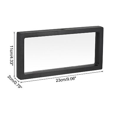 Floating Thin Film Display Box With Base 23cm X 11cm X 2cm