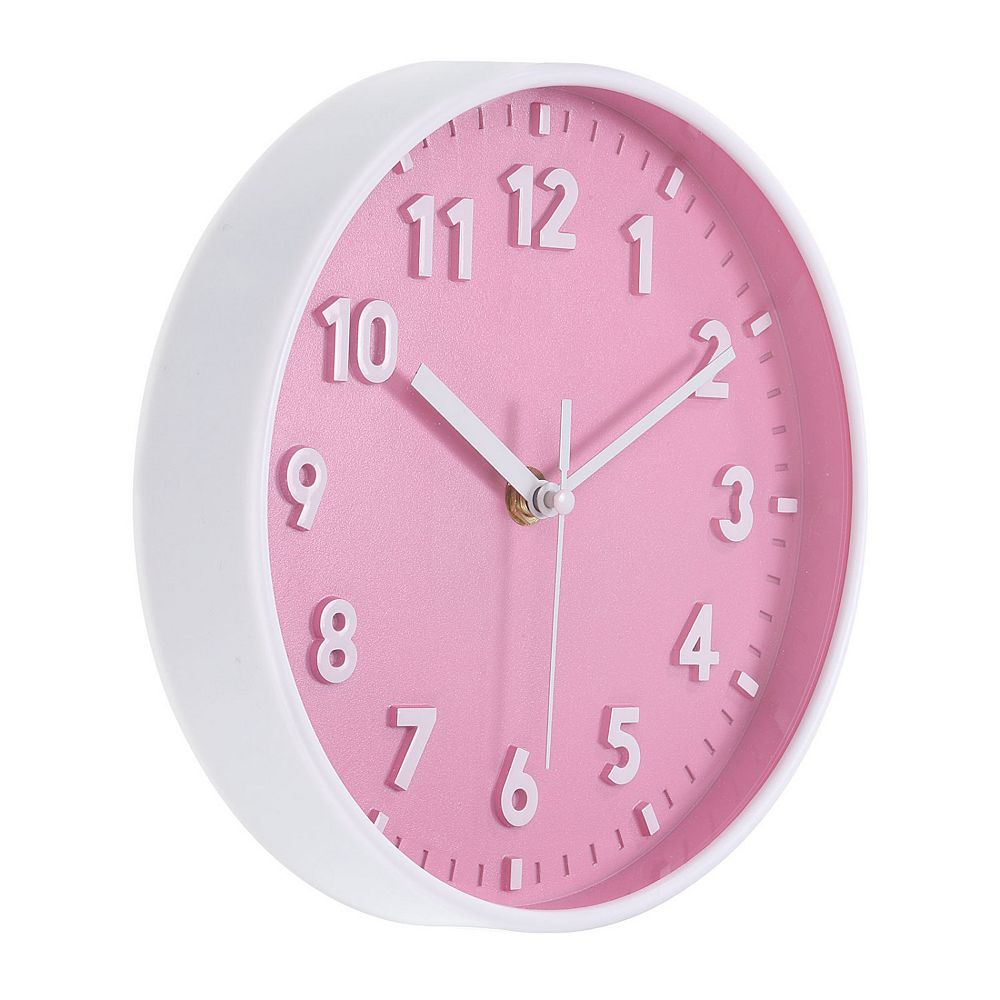 Wall Clock, 3d Number Quartz Silent Round Wall Clocks