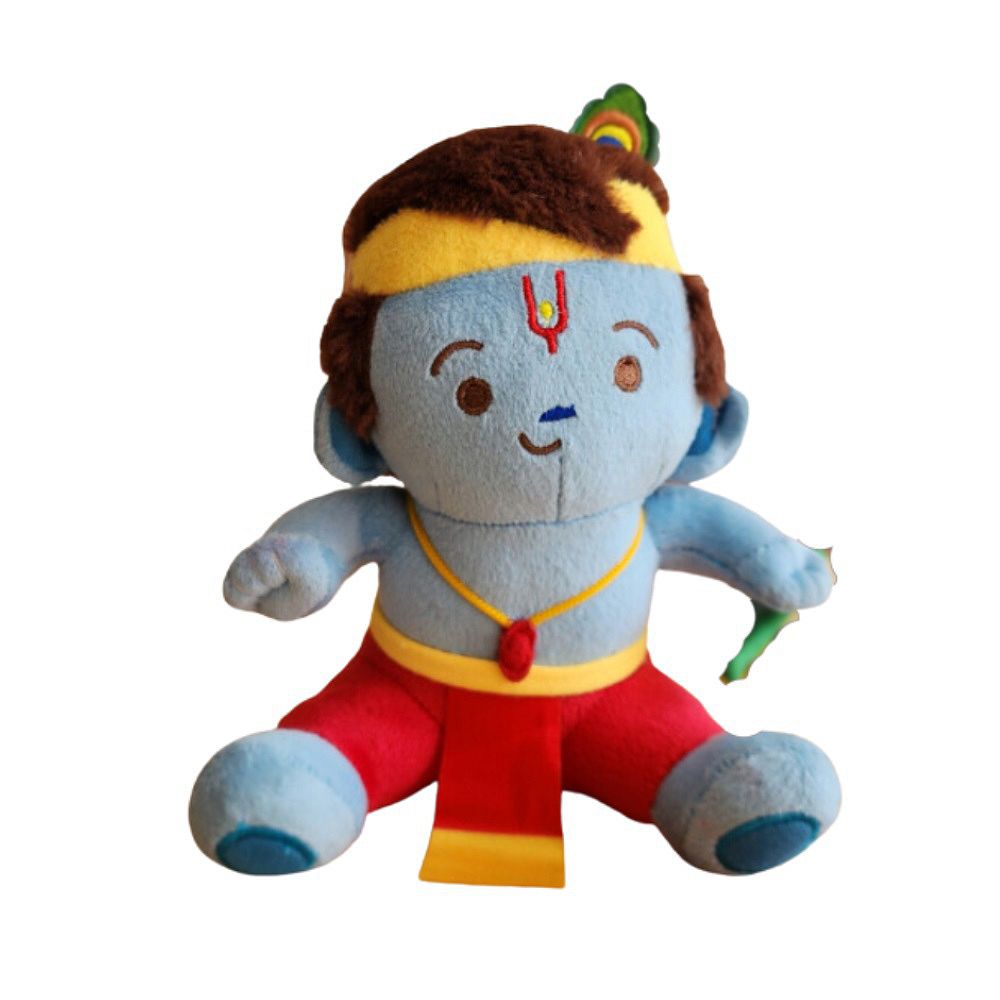 Baby Krishna (mini 7") Mantra Singing Plush Toy
