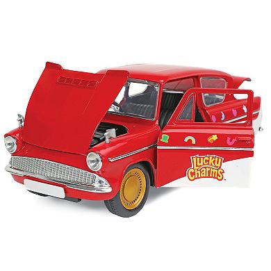 Collections Etc Lucky Charms 1959 Ford Anglia 1:24 Scale Cast Model ...