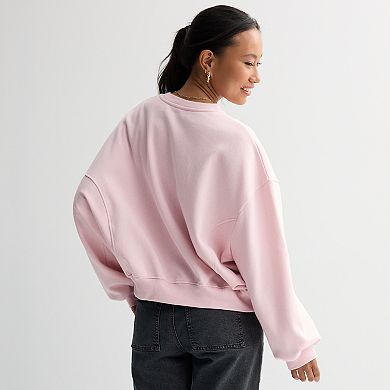 Juniors' Threads of Luxx Francais Fleece Pullover