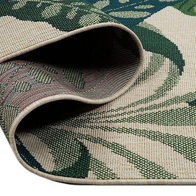 Sonoma Goods For Life® Tropical Leaves Indoor/Outdoor Area Rug
