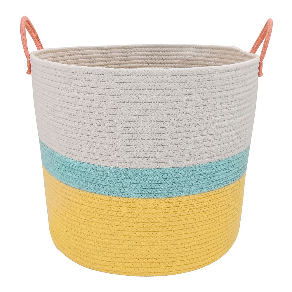 The Big One® Colorblock Rope Bin
