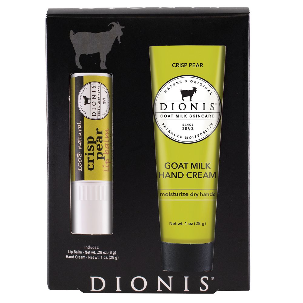 Dionis Goat Milk Crisp Pear Lip & Hand Value Set