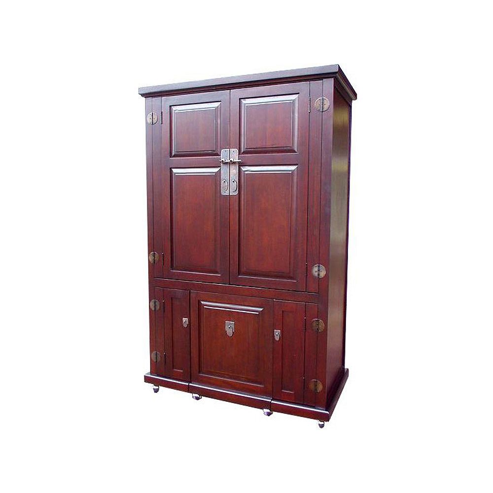 Computer Armoire With Pull Out Seat