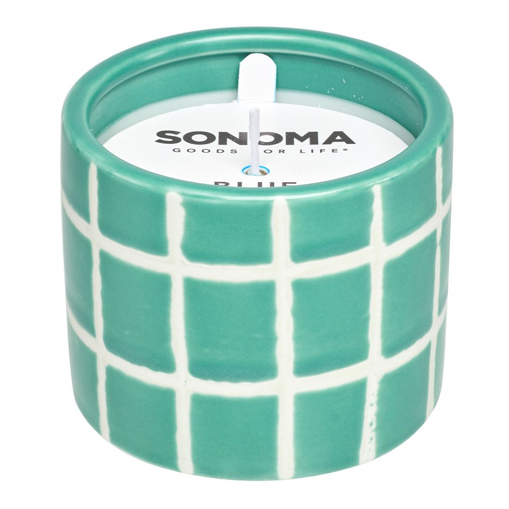 Sonoma Goods For Life® Blue Citron Mini Tin Candle