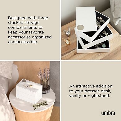 Umbra Spindle Jewelry Storage Box