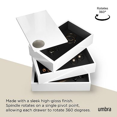 Umbra Spindle Jewelry Storage Box