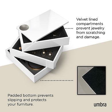 Umbra Spindle Jewelry Storage Box