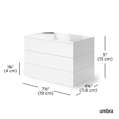 Umbra Spindle Jewelry Storage Box