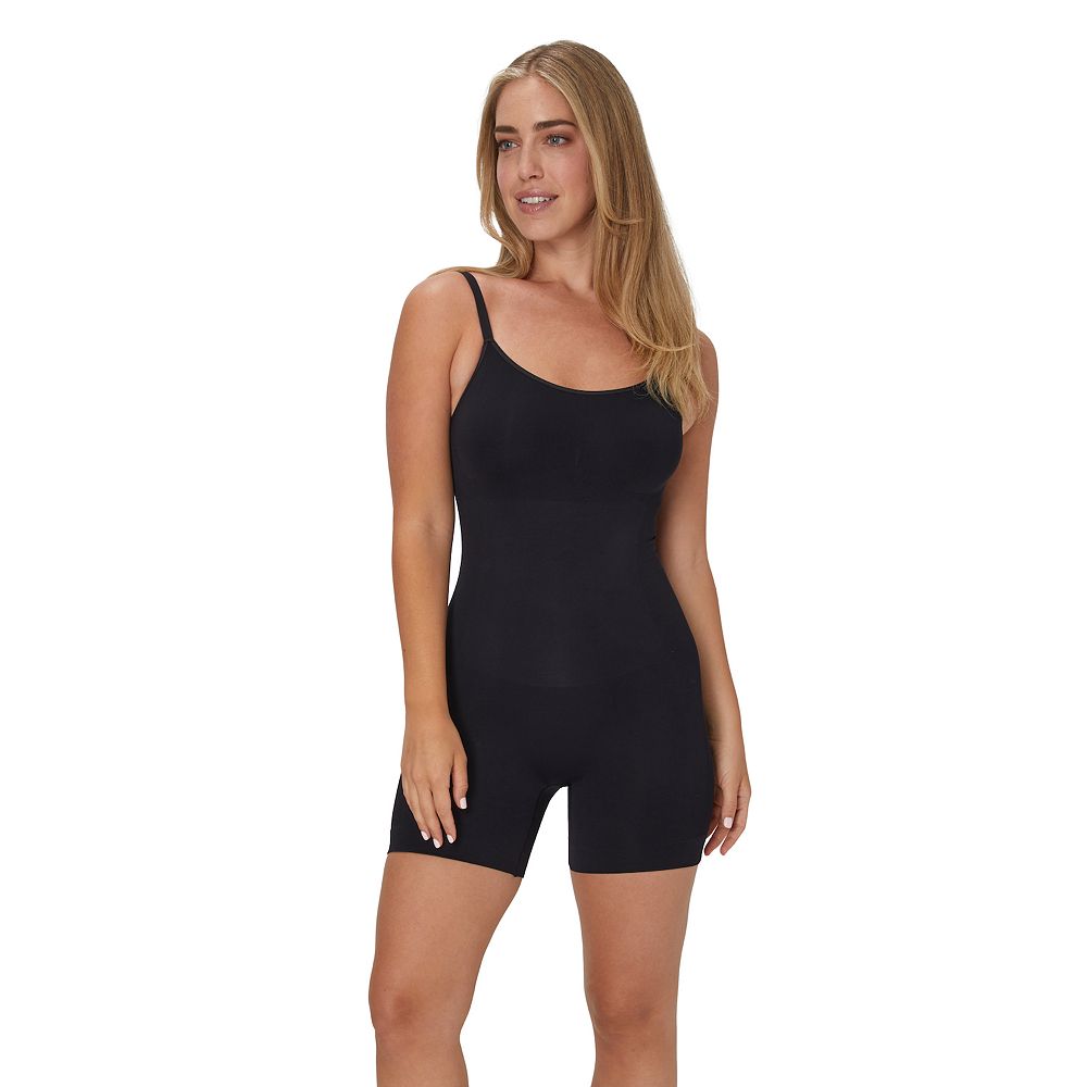 Maidenform® Tummy Control Shapewear Seamless Mid Thigh Slimmer Bodysuit ...