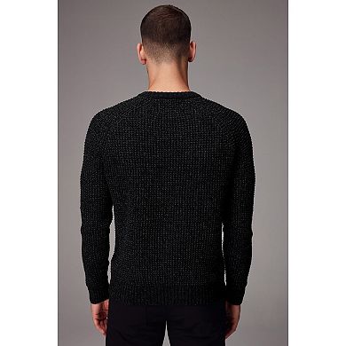 Men's NEXT Crew Neck Chenille Sweater