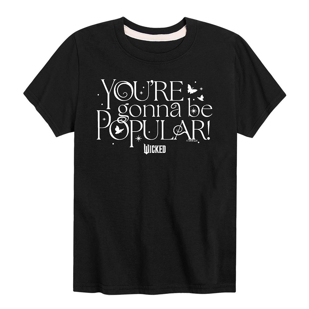 Boys 8-20 Wicked You're Gonna Be Popular Graphic Tee