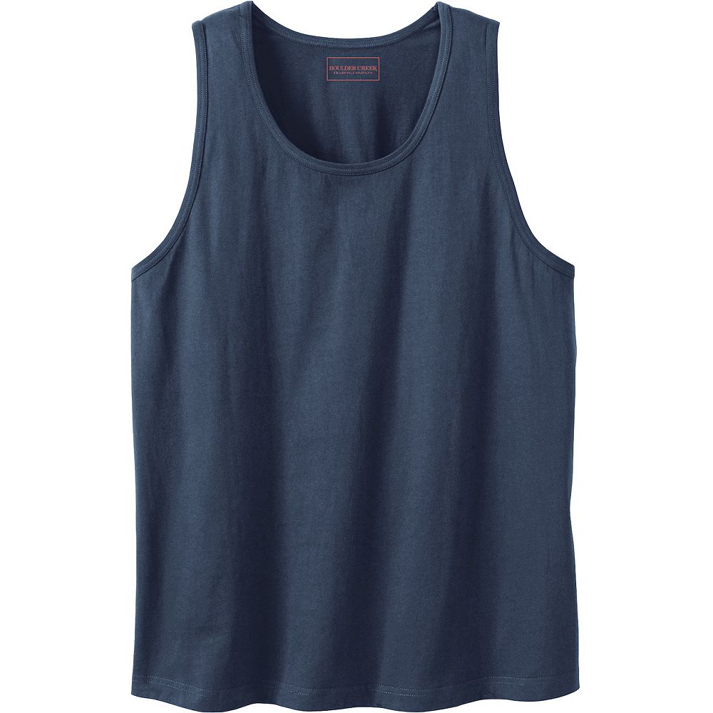 Kingsize Men's Big & Tall Heavyweight Cotton Tank