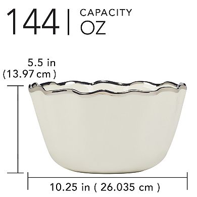 Certified International Regency Silver Deep Bowl