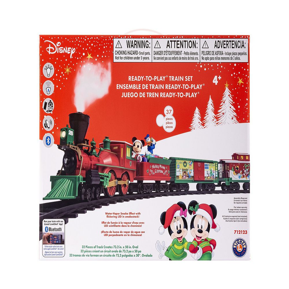 Disney's Mickey Mouse Lionel Express RTP Bluetooth Train Set