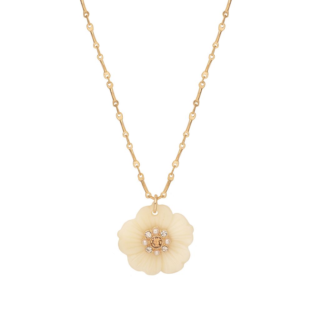 Emberly Flower Short Pendant Necklace