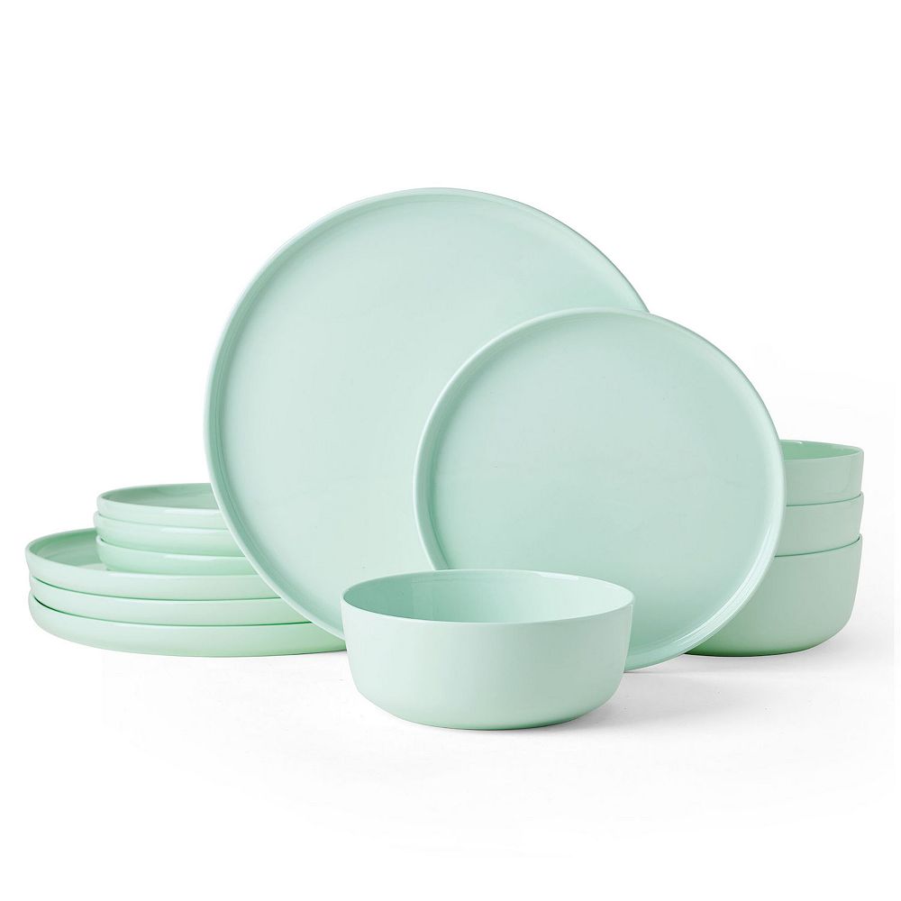 Mikasa Madison 12-pc. Mint Green Dinnerware Set