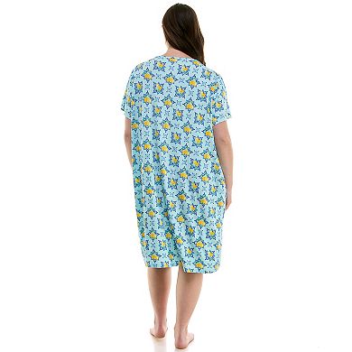 Plus Size Croft & Barrow® Luxe Lush Sleep Gown