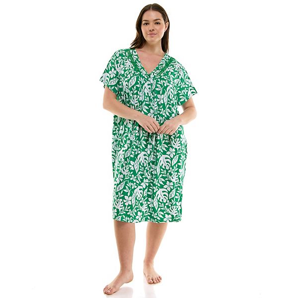 Plus Size Croft & Barrow® Luxe Lush Sleep Gown