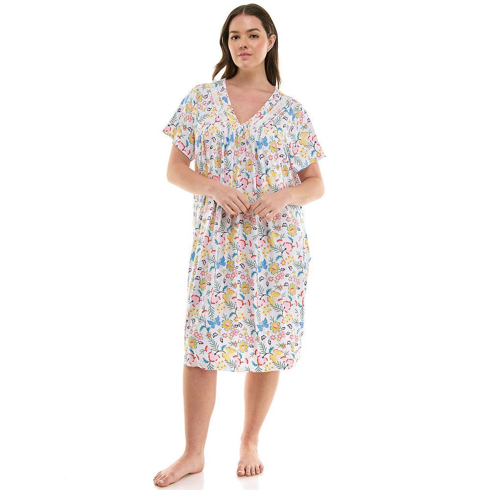 Plus Size Croft & Barrow® Luxe Lush Sleep Gown