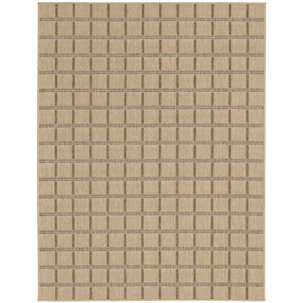 Sonoma Goods For Life® Natural Window Pane Indoor / Outdoor Area Rug