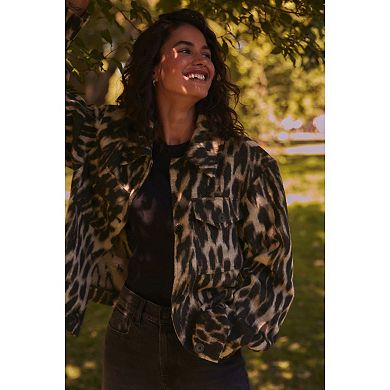 Women's NEXT Animal Print Shacket