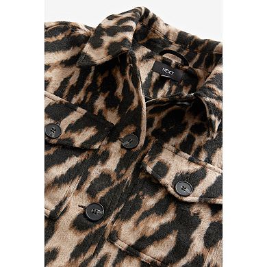 Women's NEXT Animal Print Shacket