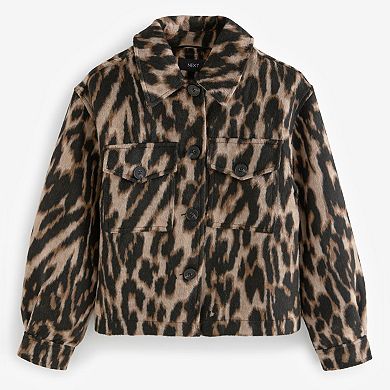 Women's NEXT Animal Print Shacket