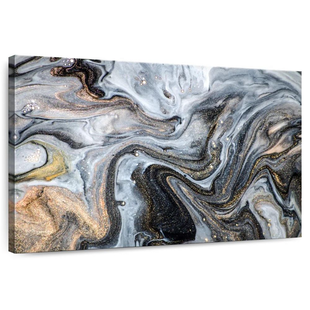 Abstract Flow Canvas Print