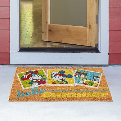 Disney's Summer Mickey & Friends Coir 18" x 30" Door Mat