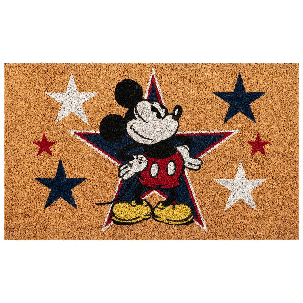 Disney's Mickey Mouse Americana Star Coir Doormat
