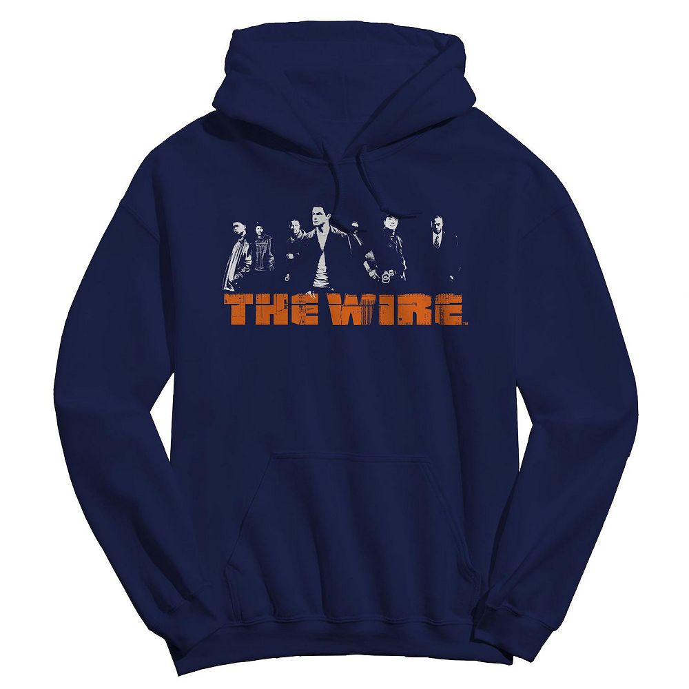Men's The Wire Graphic Teehe Wire Cast The Wire Graphic Fleece Hoodie