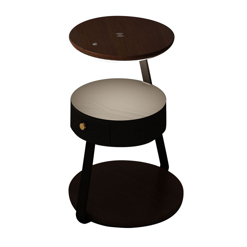 Ozarke Eco Smart Side Table Three Color Dimmable Led Lighting Table ...