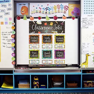 67-piece Classroom Job Chart Set With Name Tags For Bulletin Board ...