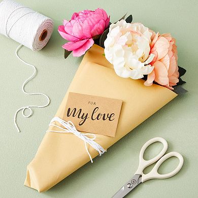 Kraft Paper Roll 12 X 1200 In, Brown Shipping Paper For Gift Wrapping ...