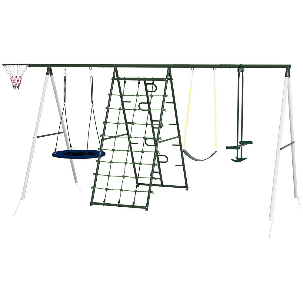 Versatile Outdoor Swing Sturdy Construction with Comfortable Seating