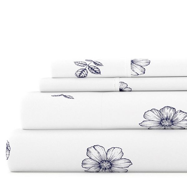Home Collection Floral Printed Sheet Set