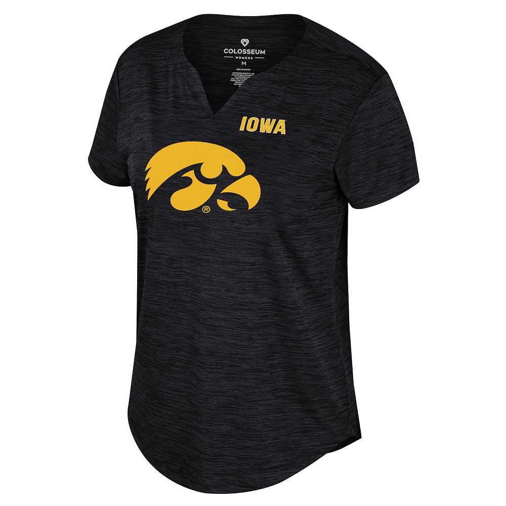 Women's Iowa Hawkeyes Notch Neck T-Shirt