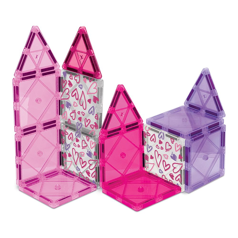 Crayola Valentines 14-Piece Magnetic Tiles