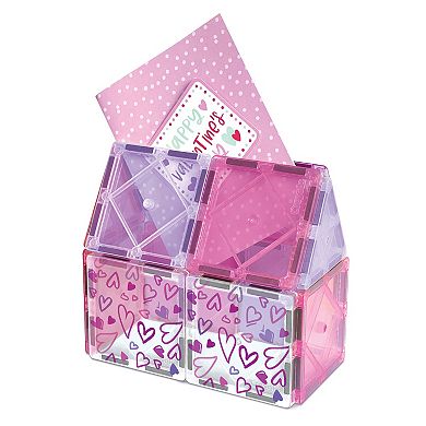 Crayola Valentines 14-Piece Magnetic Tiles