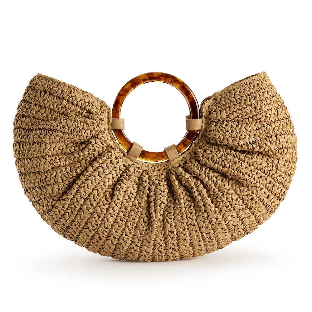 LC Lauren Conrad Lizzy Tortoise Ring Clutch