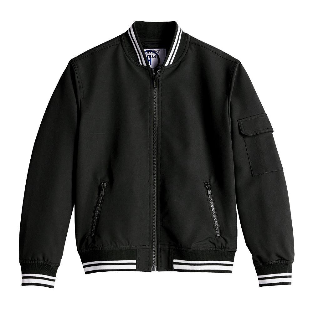 Boys 8-18 Reverse Threads Tech Bomber Jacket