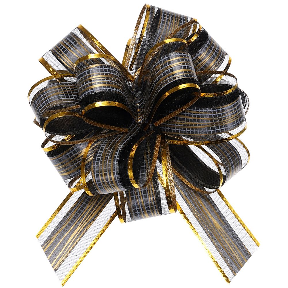 Large Pull Bow Gift Wrapping Bows Ribbon Organza For Wedding Baskets ...